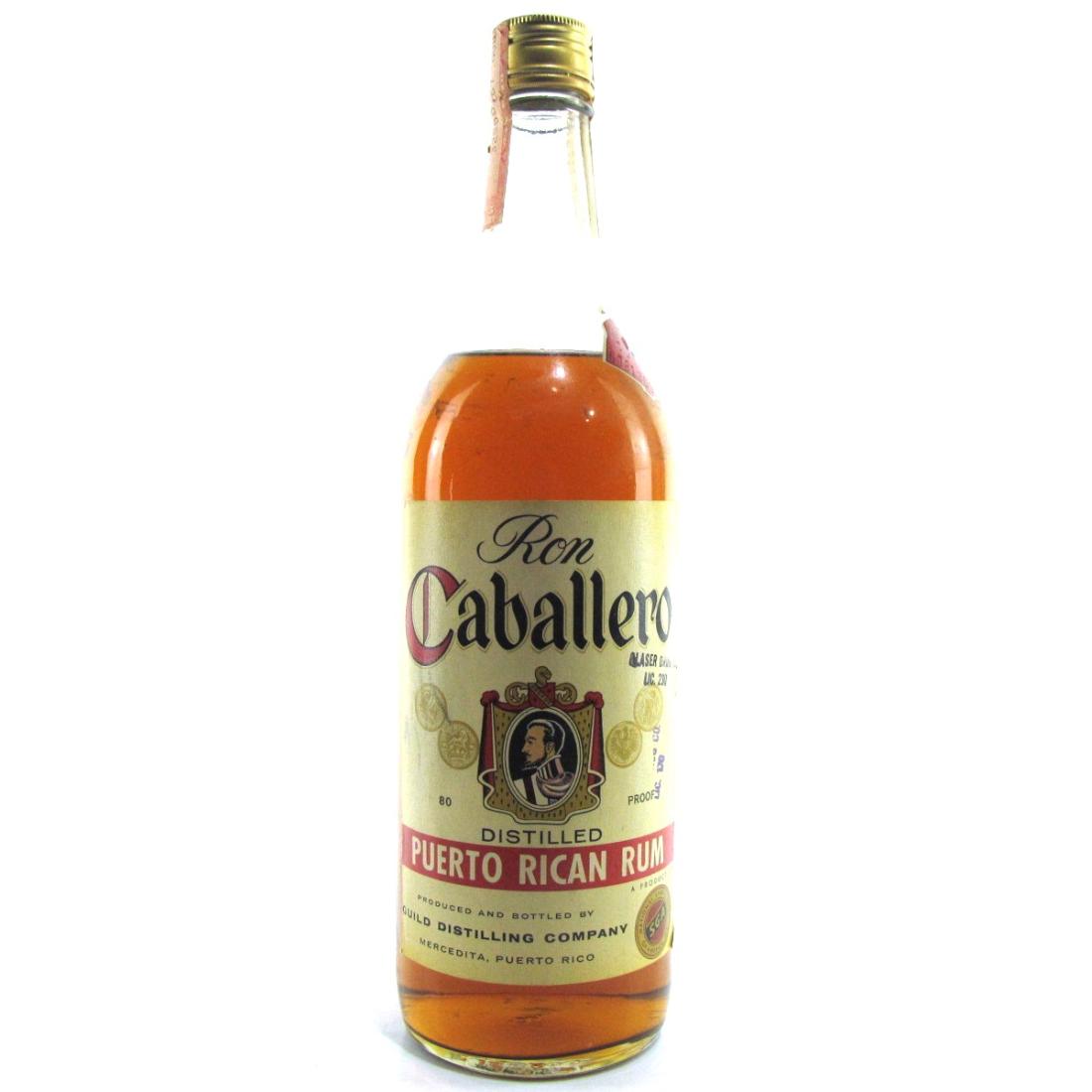 Ron Caballero Puerto Rican Rum 1950s Whisky | Whisky Auctioneer