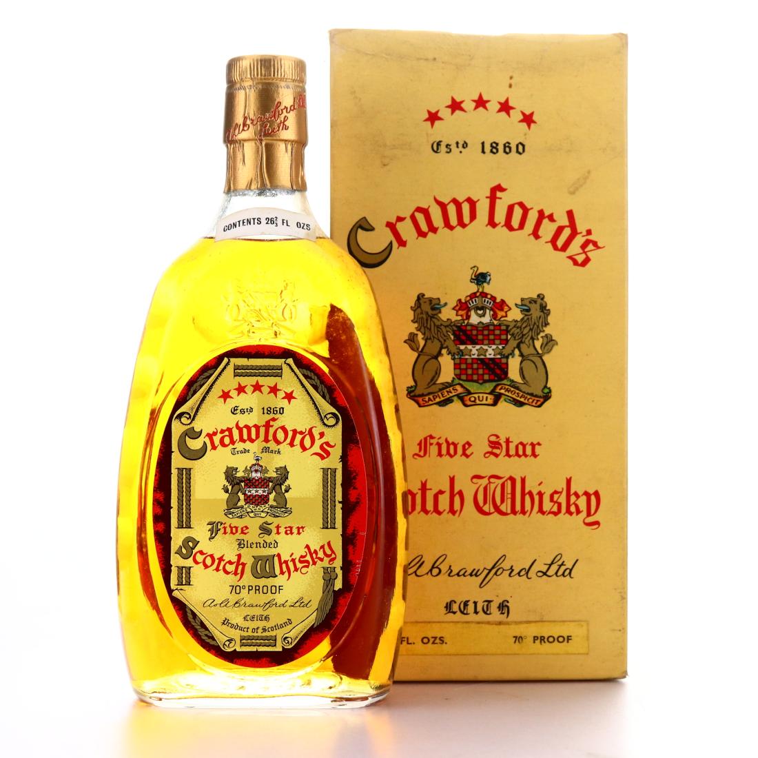 Crawford's Five Star 1960s Whisky | Whisky Auctioneer