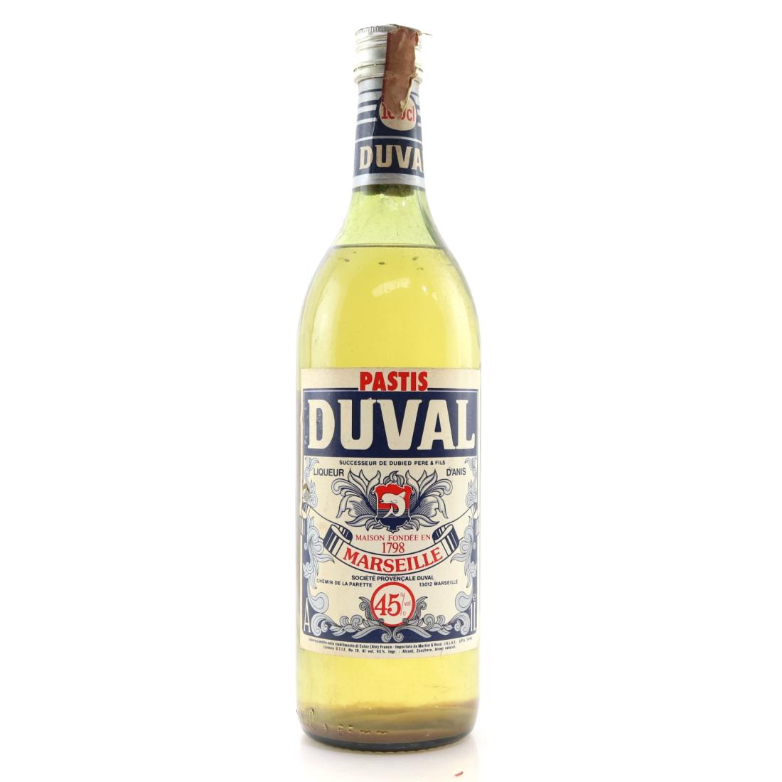 Duval Pastis 1 Litre 1970s Whisky | Whisky Auctioneer