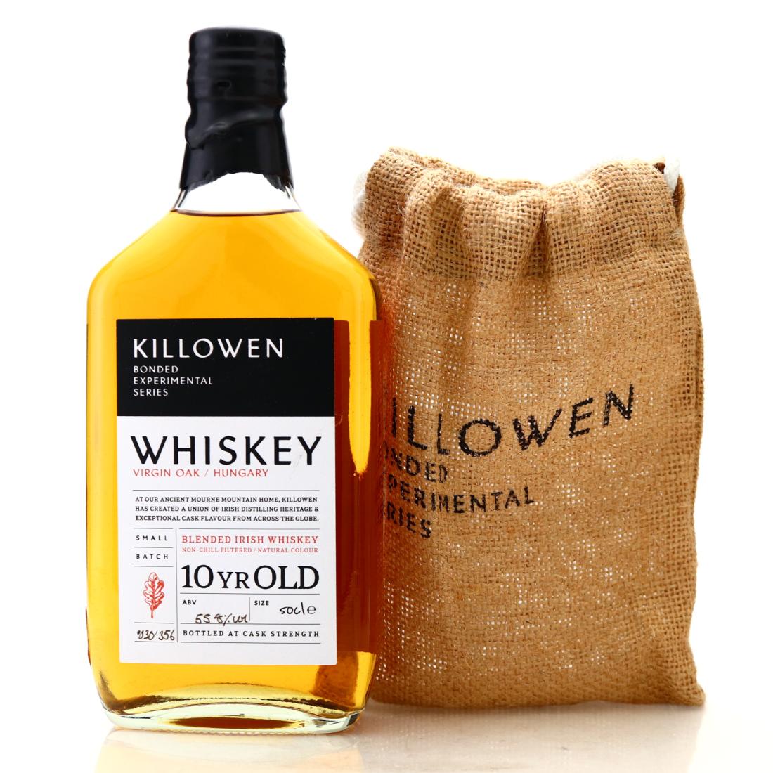 Killowen 10 Year Old Virgin Oak Irish Whiskey - Bonded Exclusive Series ...
