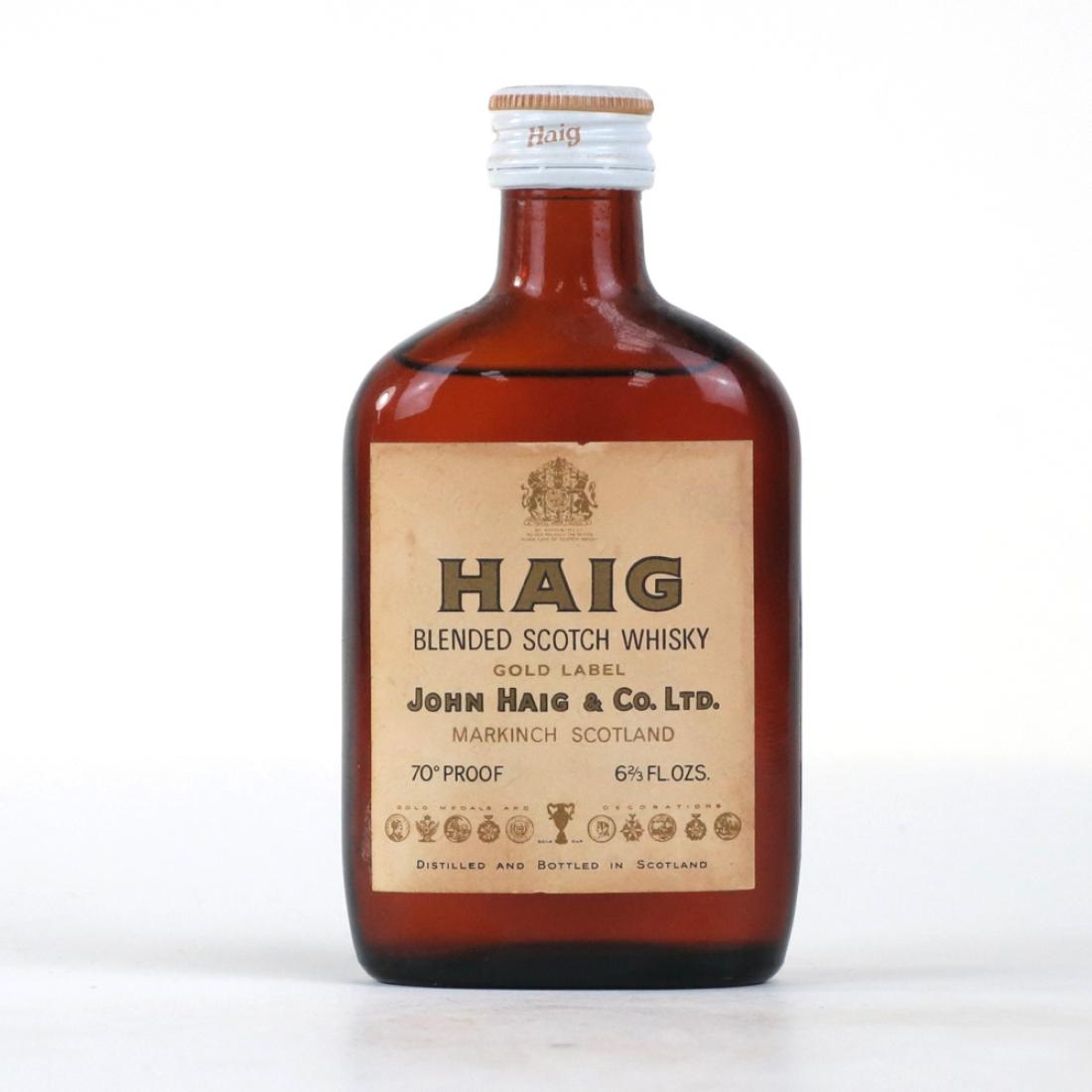 Haig's Gold Label 1970s / 6 and 2/3 Fl Oz Whisky | Whisky Auctioneer
