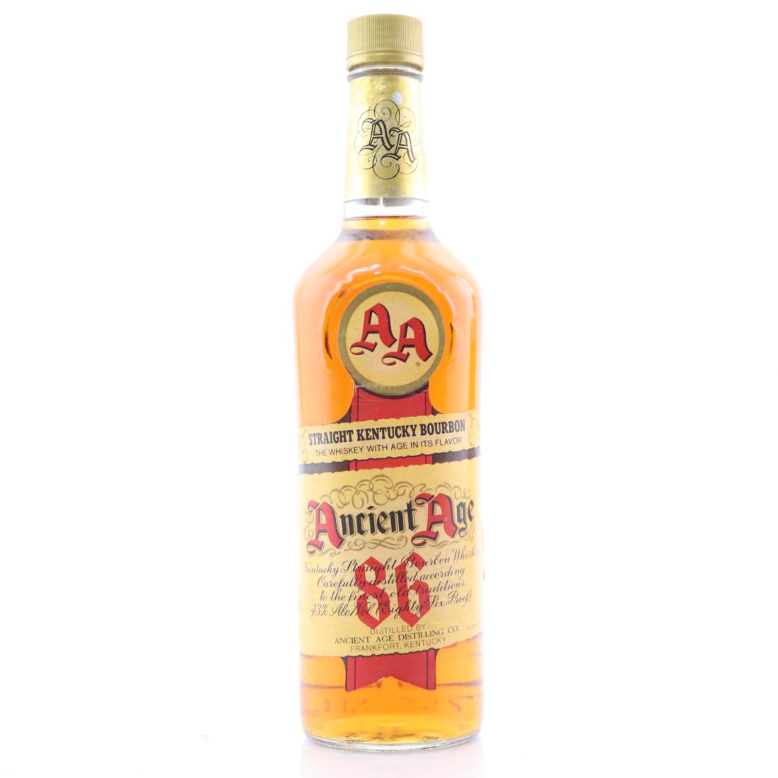 Ancient Age Kentucky Straight Bourbon 86 Proof 1980s Whisky | Whisky ...