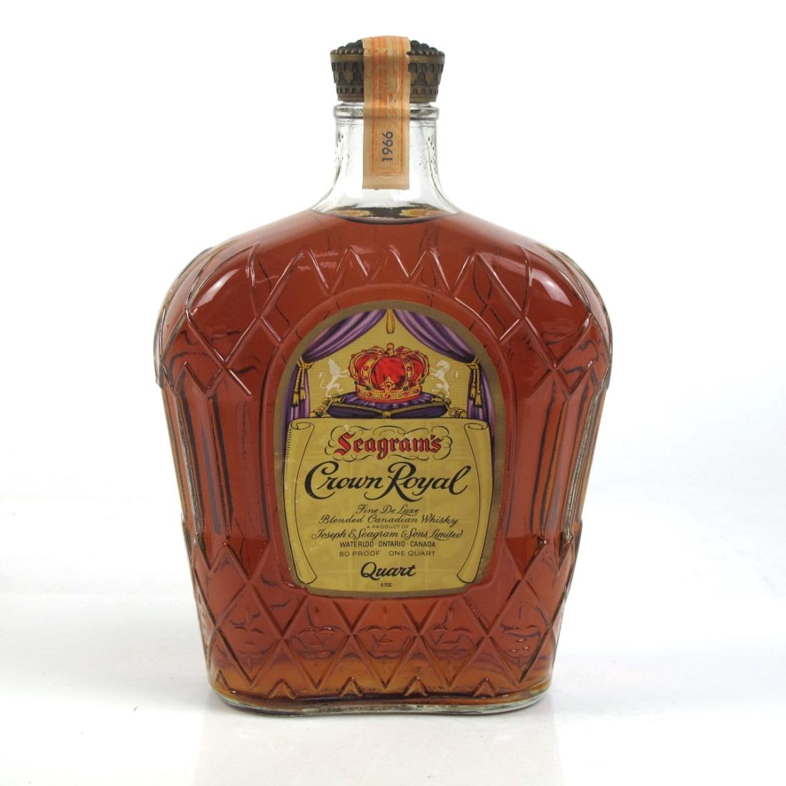 Seagram's 1966 Crown Royal Canadian Whisky Whisky | Whisky Auctioneer