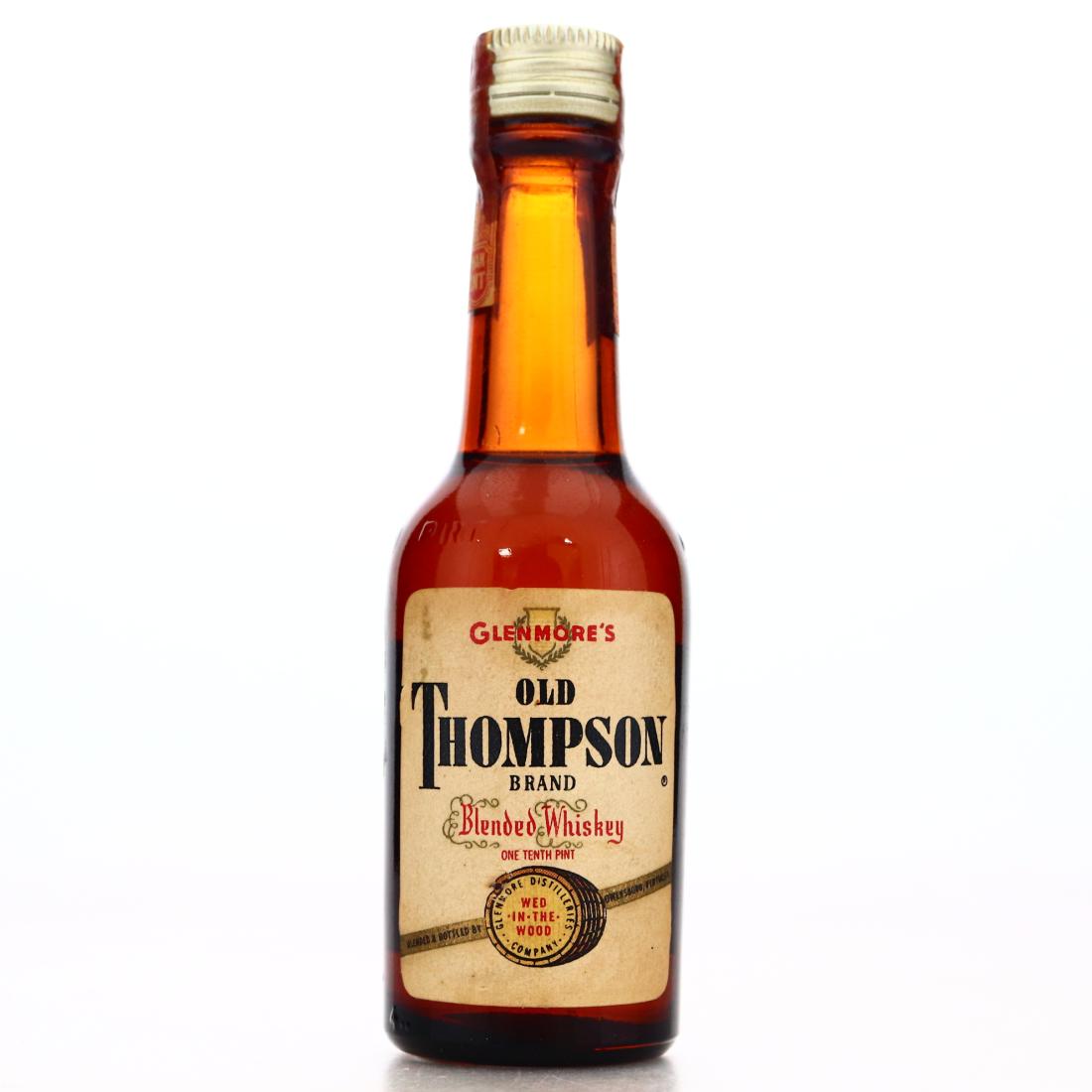 Glenmore's Old Thompson Brand Miniature 1957 Whisky | Whisky Auctioneer