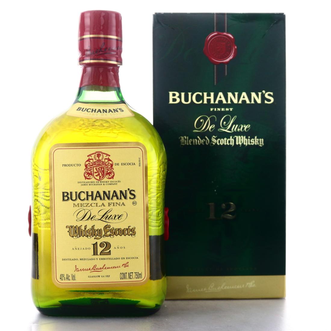Buchanan's 12 Year Old De Luxe 75cl - Mexican Whisky | Whisky Auctioneer