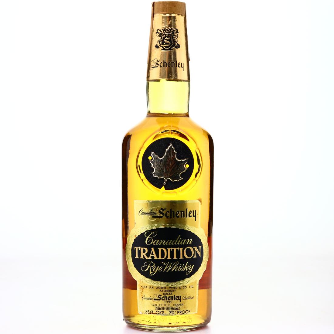 Schenley Canadian Tradition Rye Whisky | Whisky Auctioneer