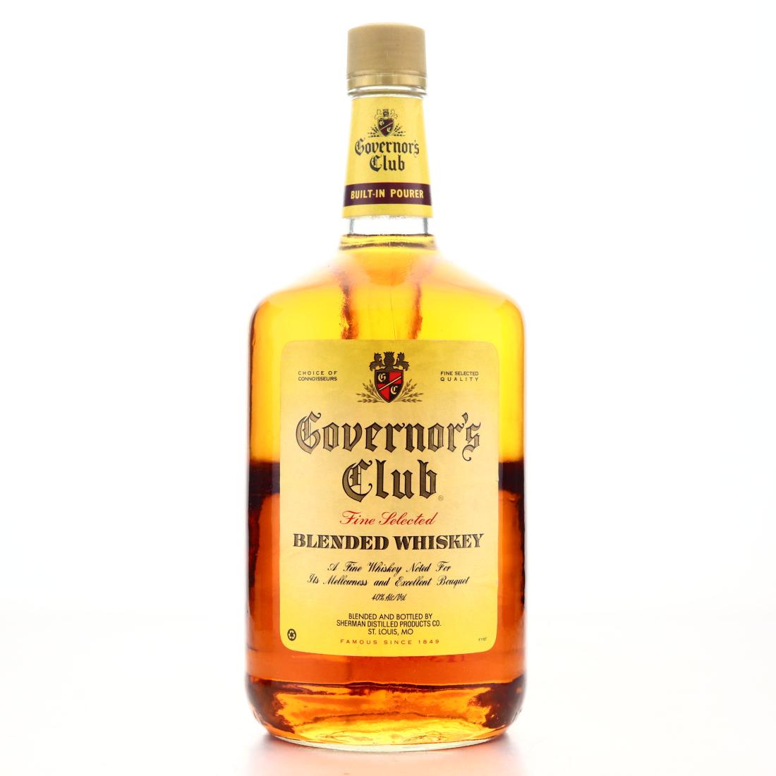 Governor's Club Blended Whiskey 1.75 Litre Whisky | Whisky Auctioneer