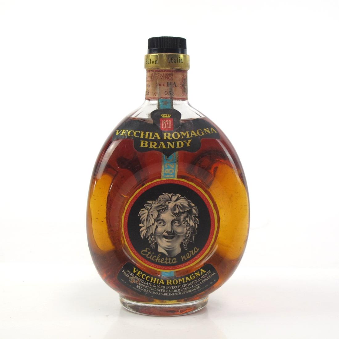 Vecchia Romagna Etichetta Nera Brandy Circa 1980s Whisky | Whisky Auctioneer
