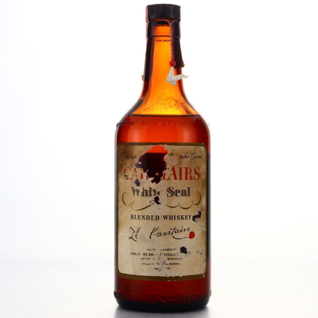 Carstairs White Seal American Whiskey 1940s Whisky | Whisky Auctioneer