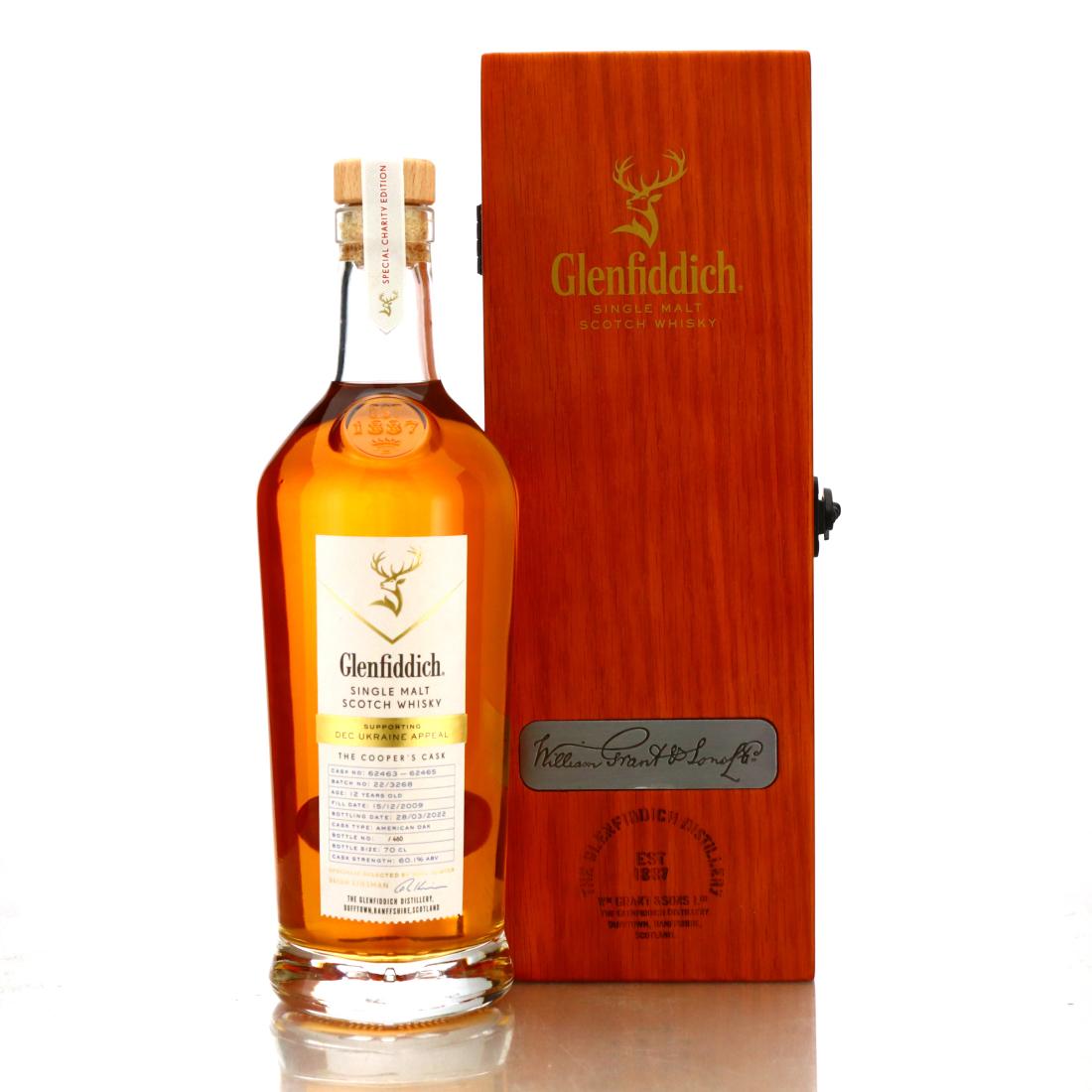 Glenfiddich 2009 The Cooper's Cask 12 Year Old / Spirit of Speyside ...