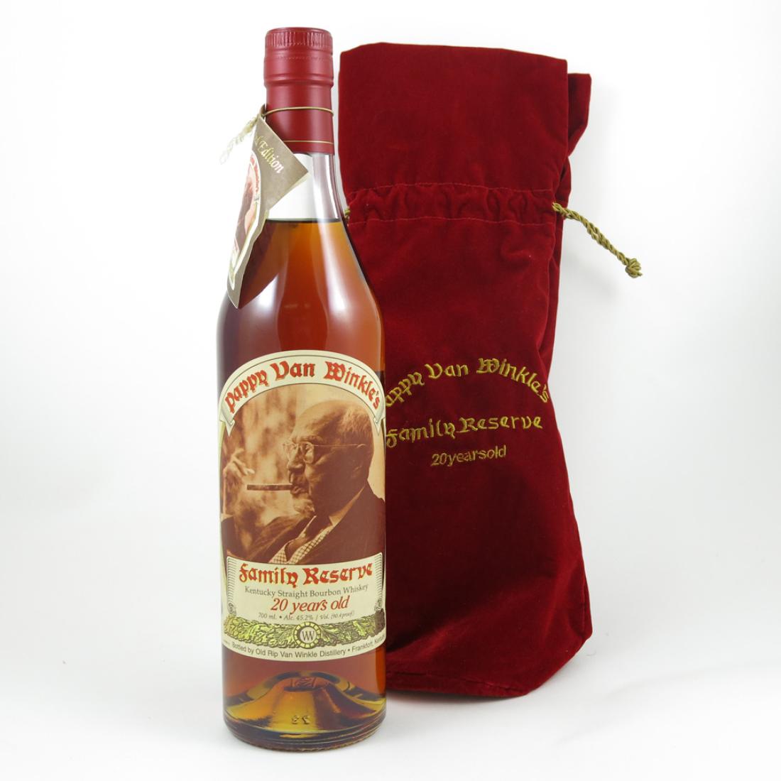 Pappy Van Winkle Family Reserve 20 Year Old Whisky | Whisky Auctioneer