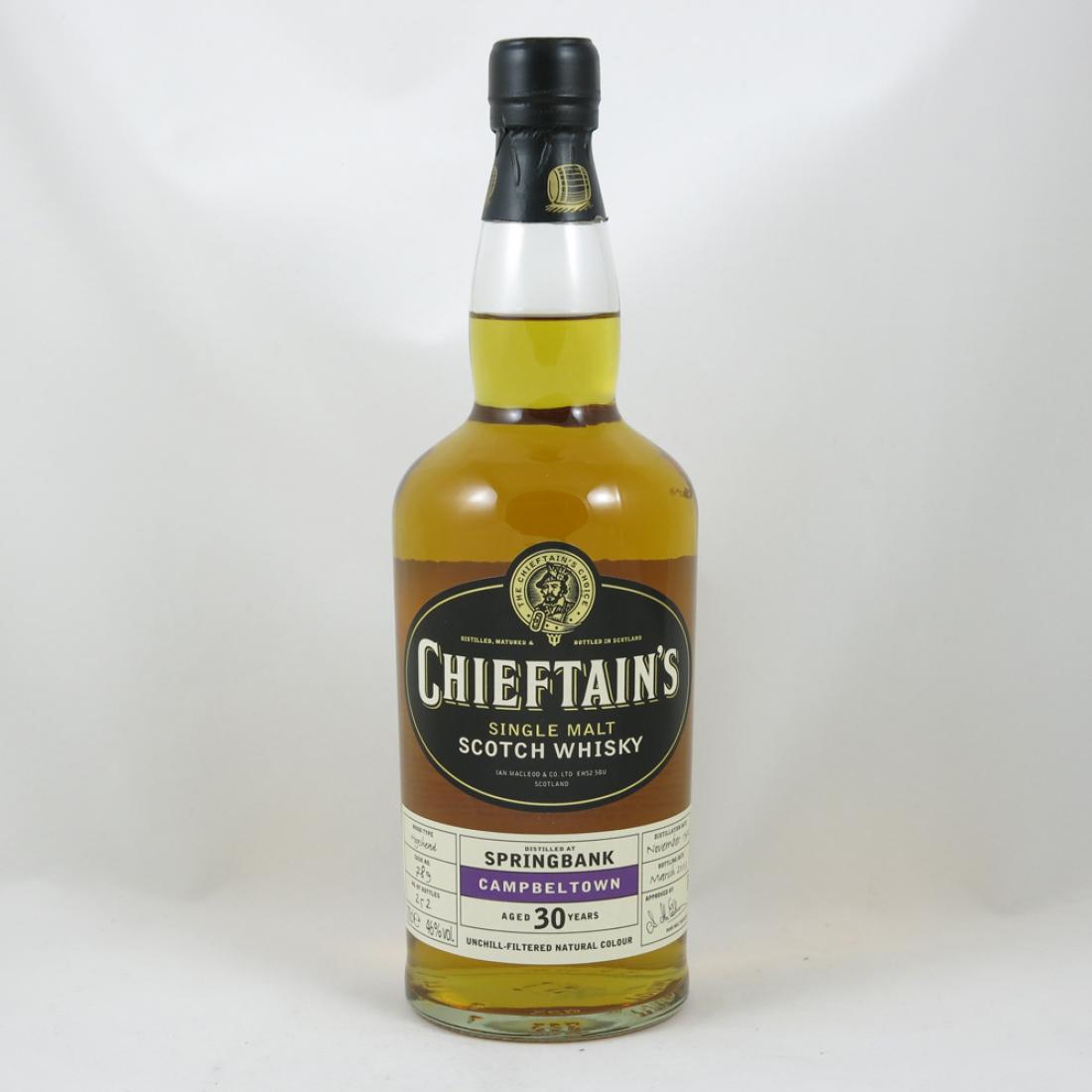 Springbank 1972 Ian Macleod 30 Year Old Whisky | Whisky Auctioneer