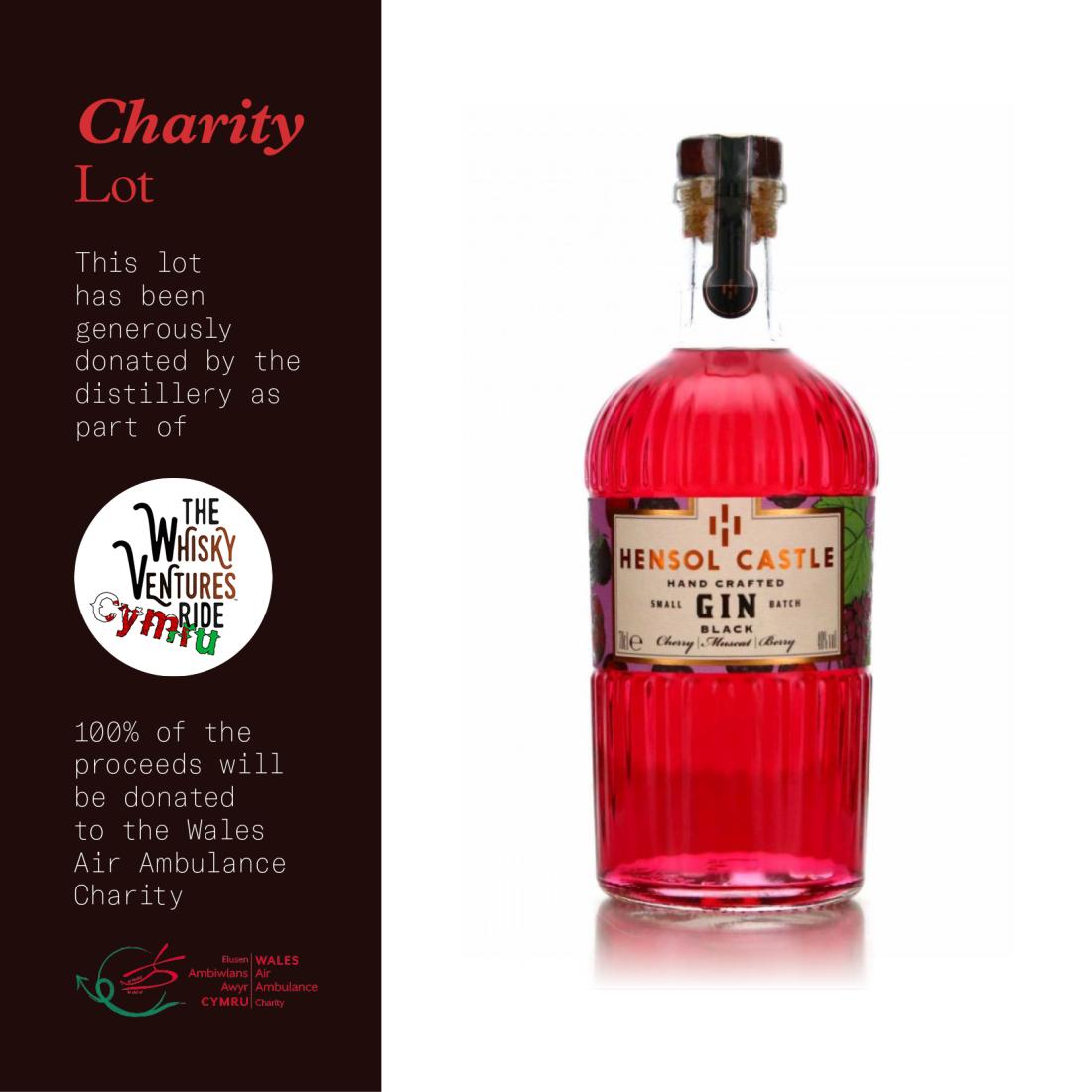 Hensol Castle Welsh Small Batch Black Gin / The Whisky Ventures Ride ...